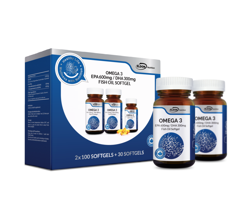 Eldon Nutrition Omega-3 900mg - Eldon Healthcare