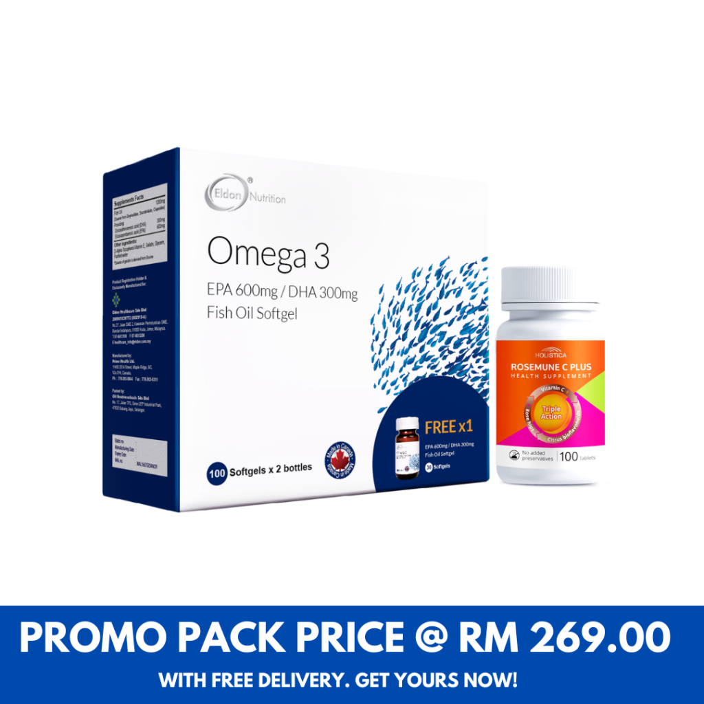Eldon Nutrition Omega-3 900mg - Eldon Healthcare