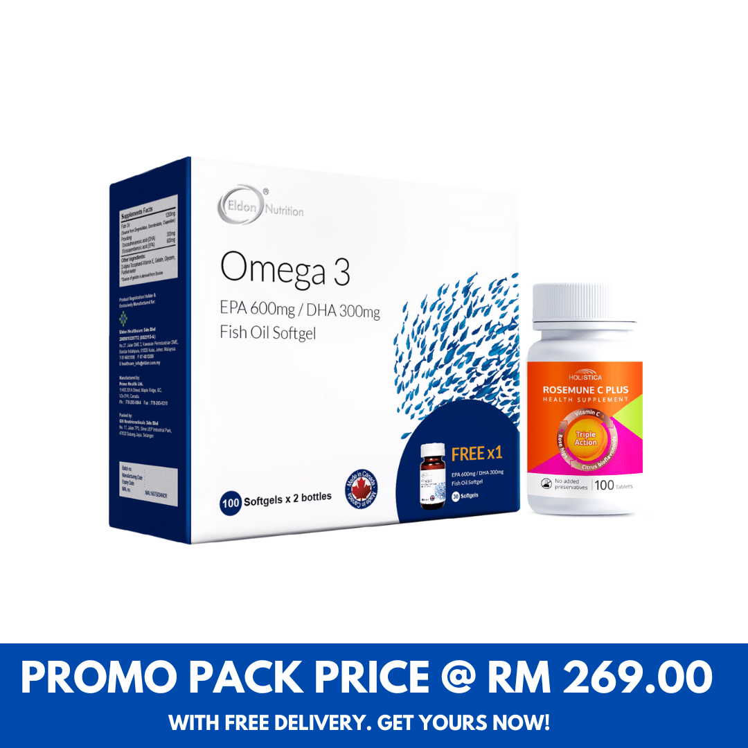 Eldon Nutrition Omega-3 900mg - Eldon Healthcare