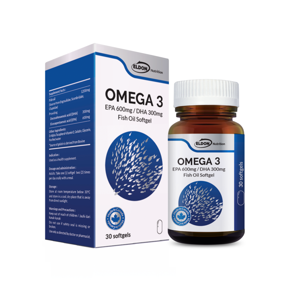 Eldon Nutrition Omega-3 900mg - Eldon Healthcare