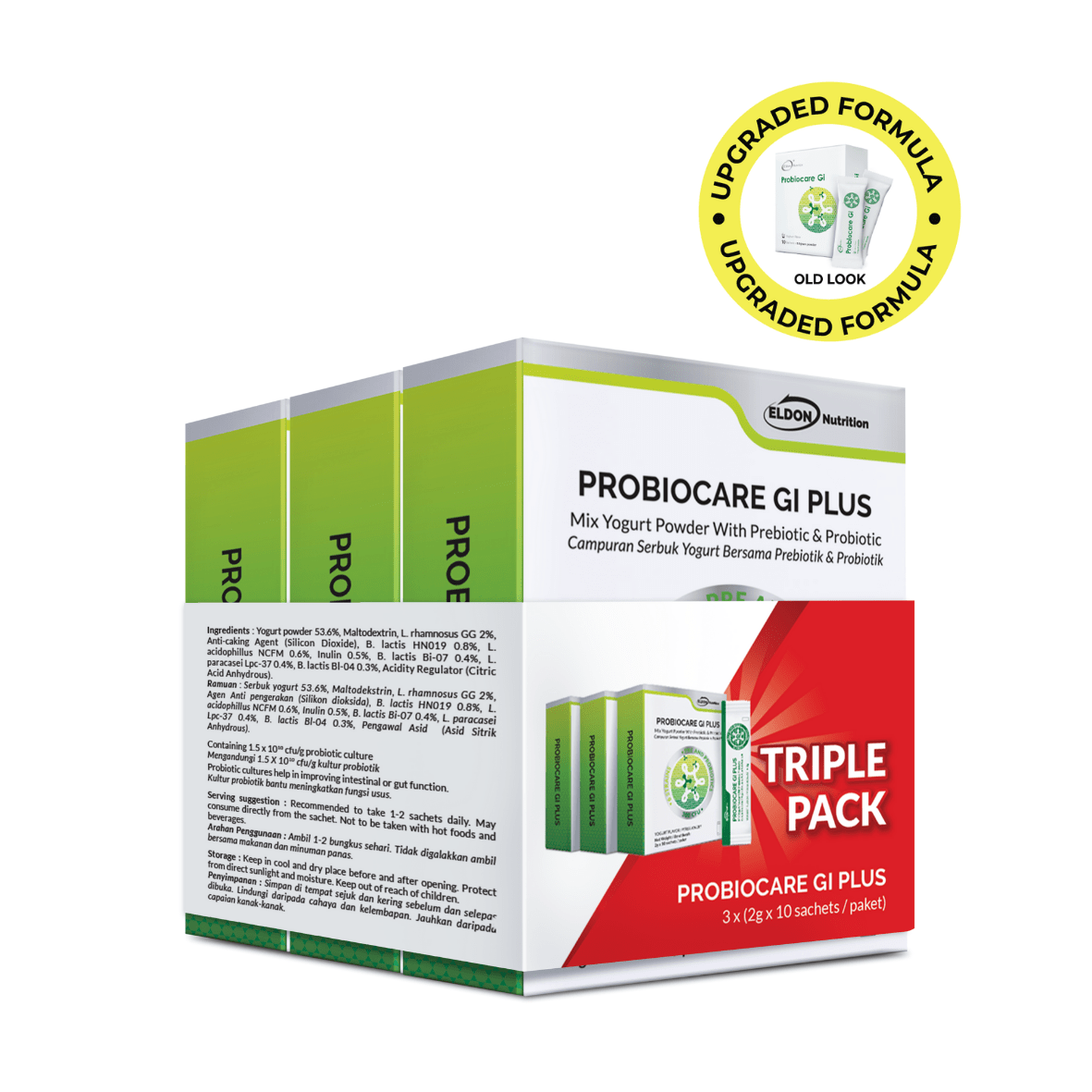 Probiocare Gi Plus by Eldon Nutrition - Eldon Healthcare Malaysia