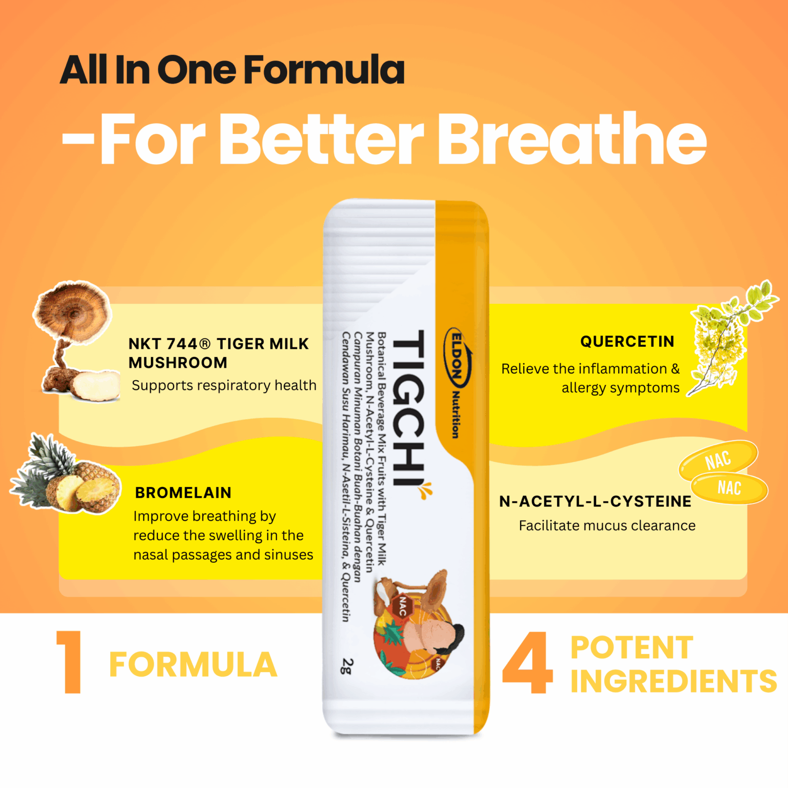 Eldon Nutrition TigChi: Complete Respiratory Defense